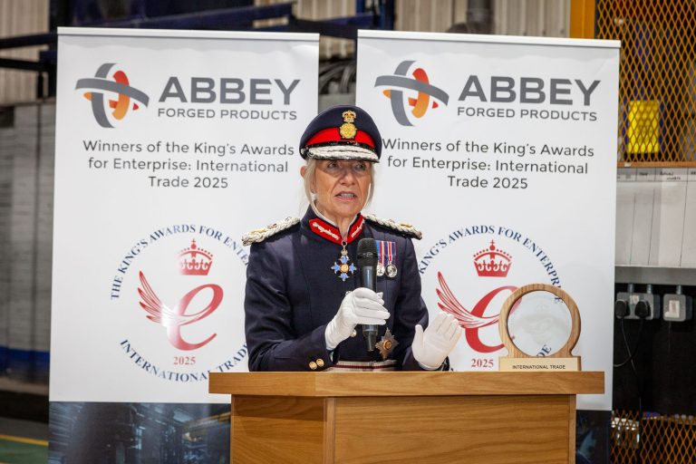 Kings Award for Enterprise: International Trade 2025 | Abbey Forged ...